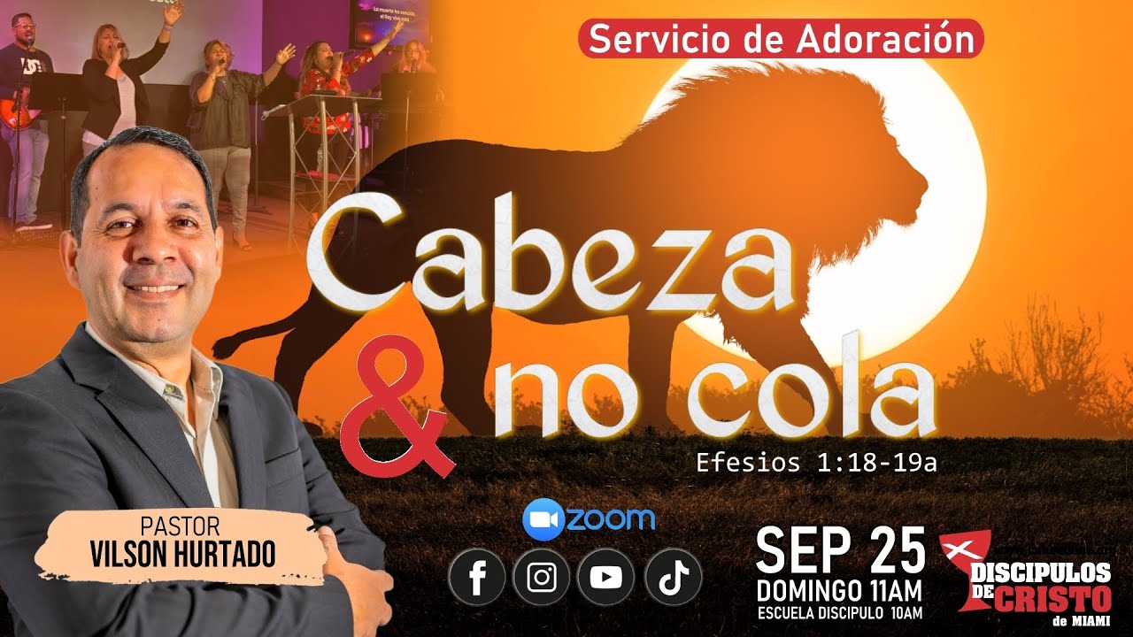 Servicio de Adoracion: Cabeza y no Cola - YouTube