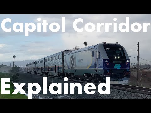 WHAT IS AMTRAK CAPITOL CORRIDOR? | What is it, where does it go, and who actually runs it?