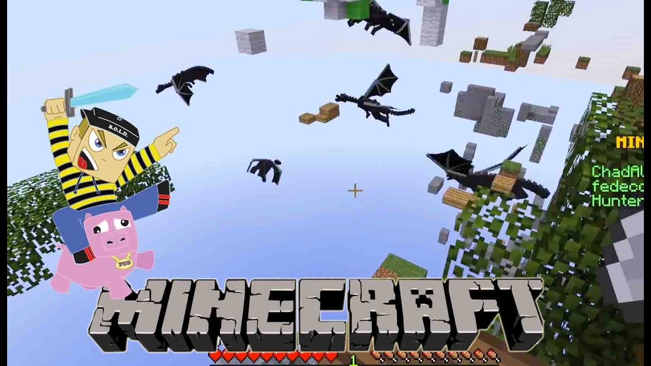 Minecraft Let's Play Dragons Mini Game on Mineplex - YouTube