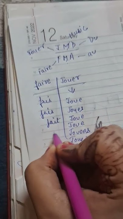 Faire and jouer verb les sports ,les activités - YouTube