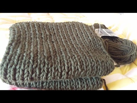 How to cast off in rib pattern ( ripped scarf knitting tutorial part 2 ...