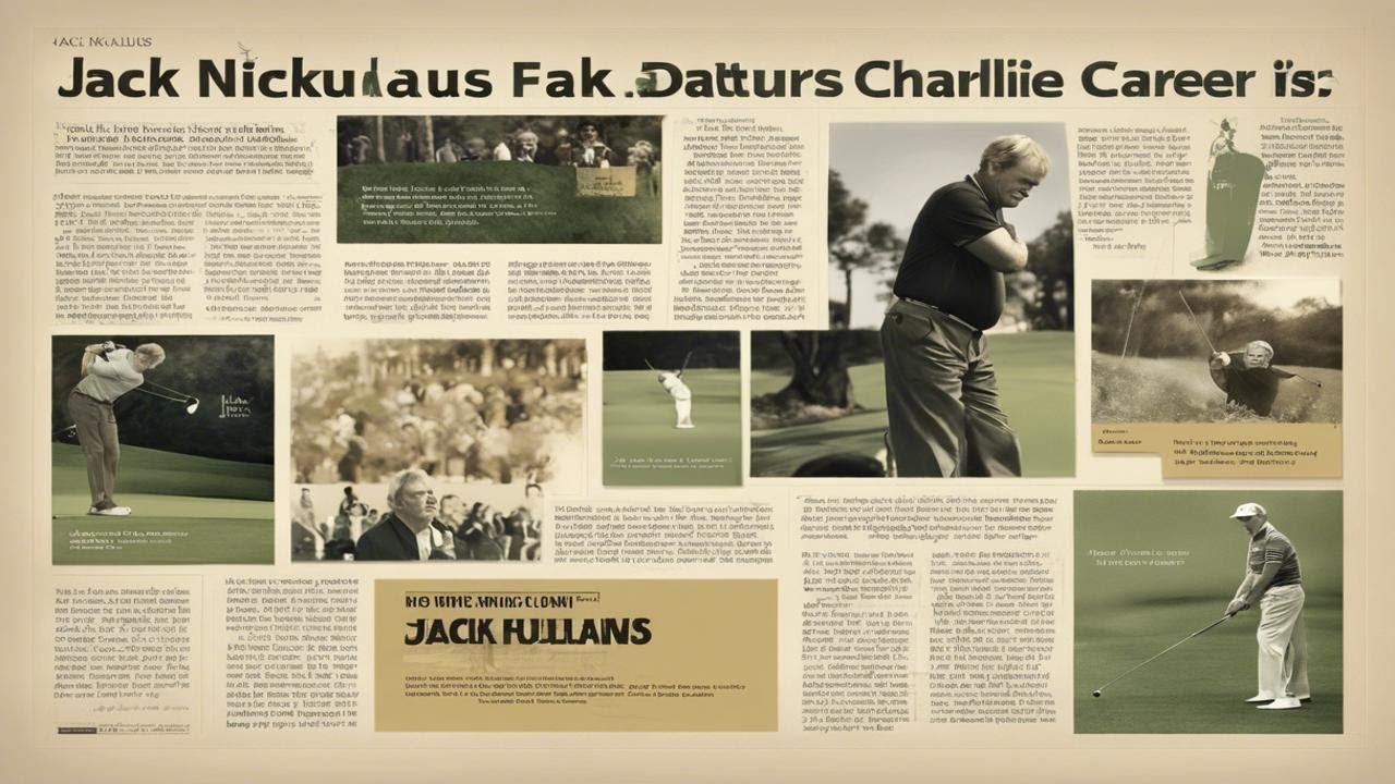 Jack Nicklaus: A Tribute to His Father, Charlie Nicklaus - How Did His ...