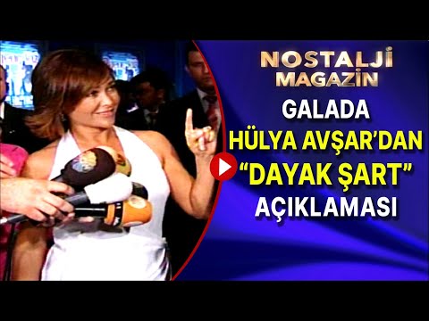 HÜLYA AVŞAR'DAN GALA GECESİNDE ÇARPICI AÇIKLAMALAR!
