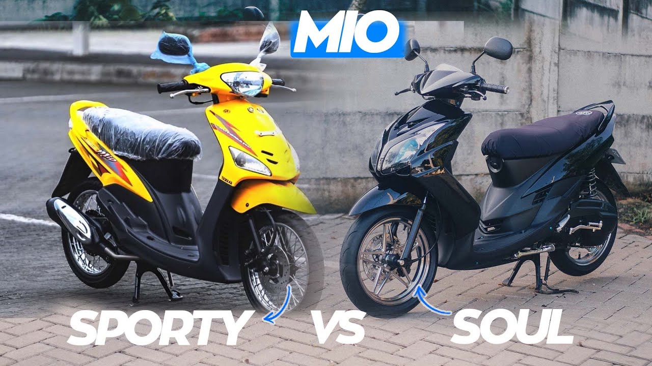 LEBIH SUKA MIO SPORTY ATAU MIO SOUL | 5TL VS 14D #yamaha #mio - YouTube