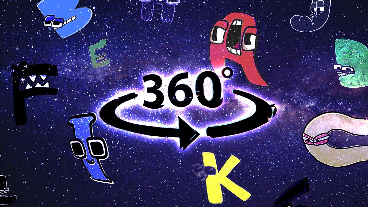 Alphabet Lore VR 360 (Space version) - YouTube