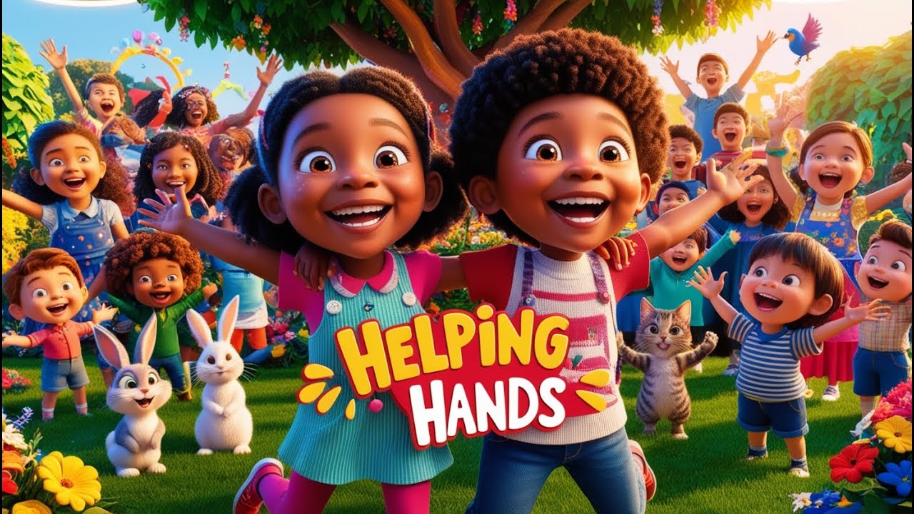 Helping Hands New Song For Kids 👶🏻| Kids New Song | @LittleBrightKids ...
