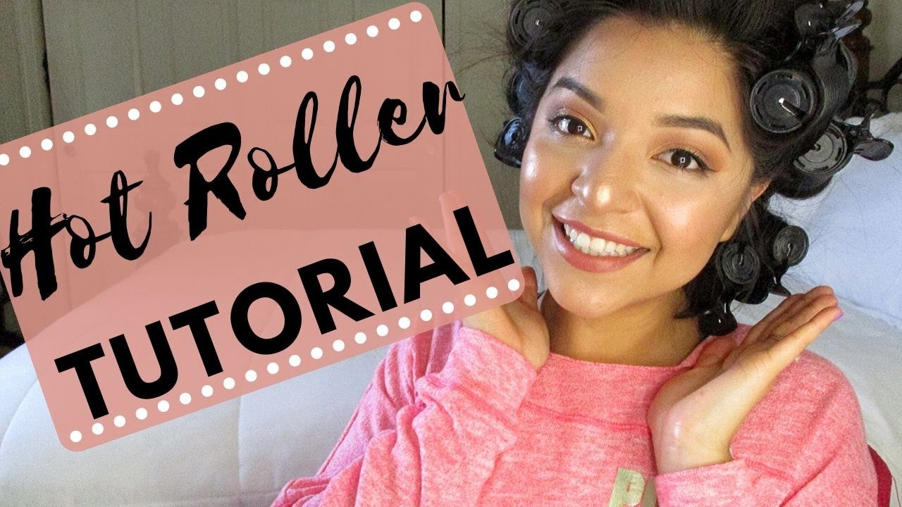 Hot Roller Tutorial | My Go-To Hairstyle - YouTube