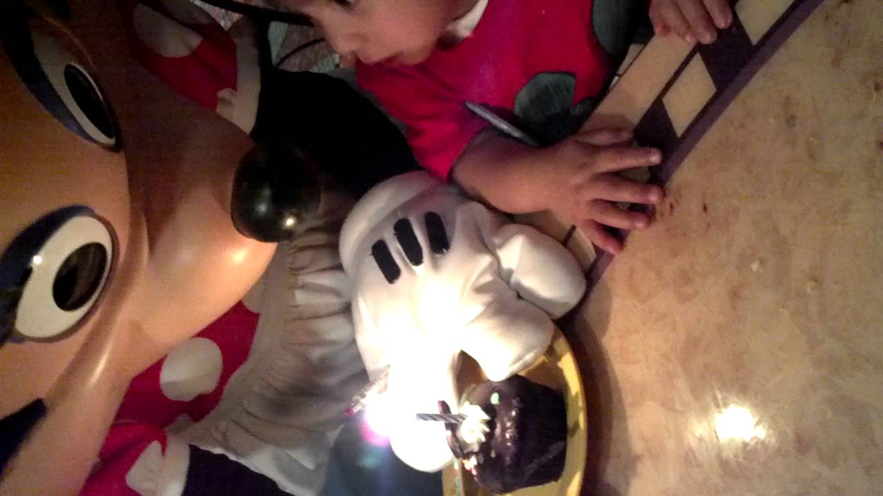 Happy birthday Aiden. At goofy's kitchen. - YouTube