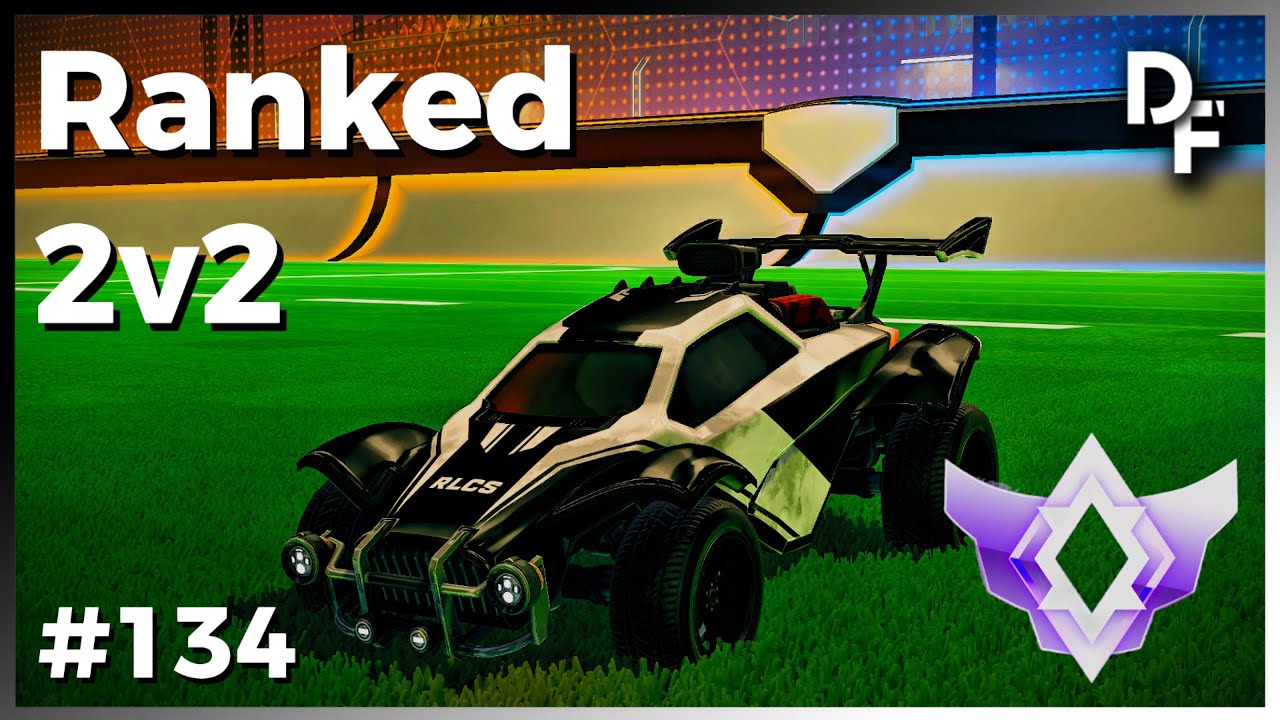 Rocket League 2v2 Champ 3 Gameplay (Commentary) - YouTube