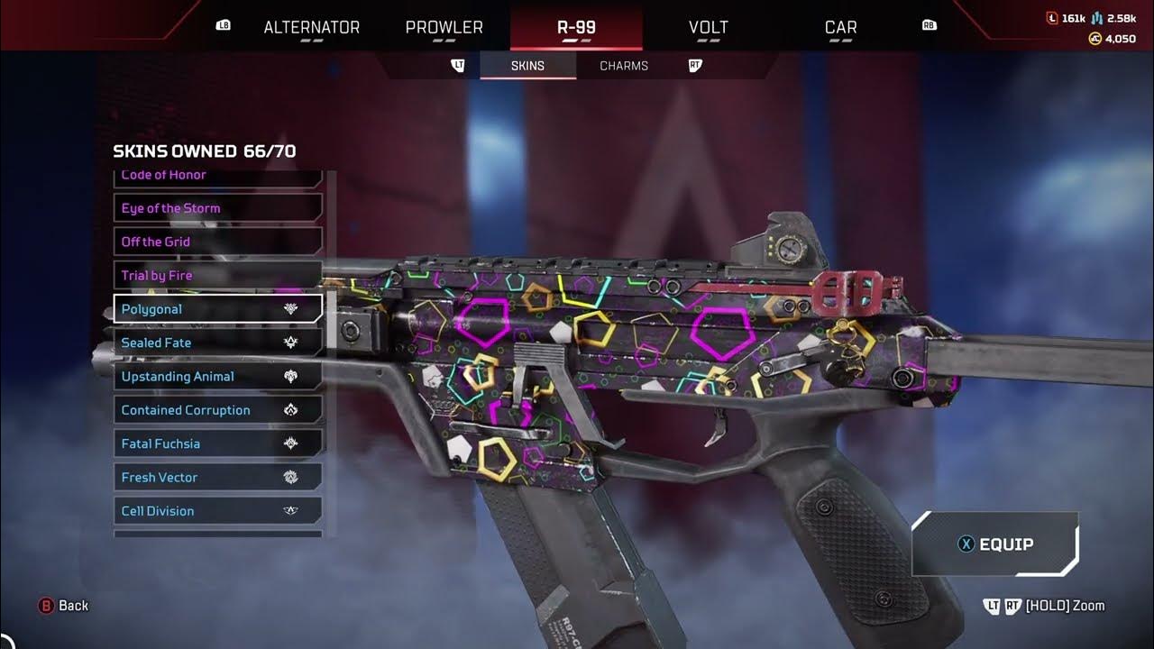 New Rare Skin for the R-99 (Polygonal), S16 Battle Pass. [Apex Legends - Highlight - Feb.23 ...