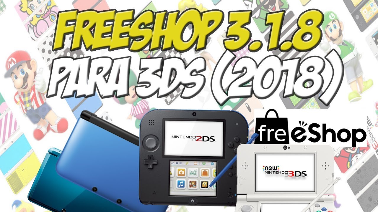 NUEVA FREESHOP PARA 3DS (2018) - YouTube
