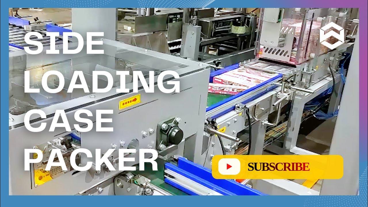 WIN-WIN PACK Side Loading Case Packer for Daily Necessities | Cling Film Products Packaging ...