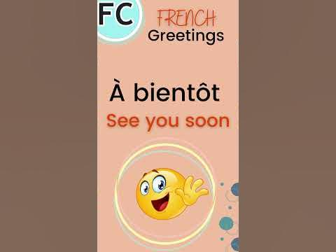 Basic French greetings and goodbyes pronunciation #Shorts - YouTube