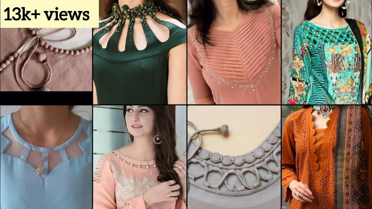 Chic neck Designs || Eid Special neck designs for girls || Latest neck ...