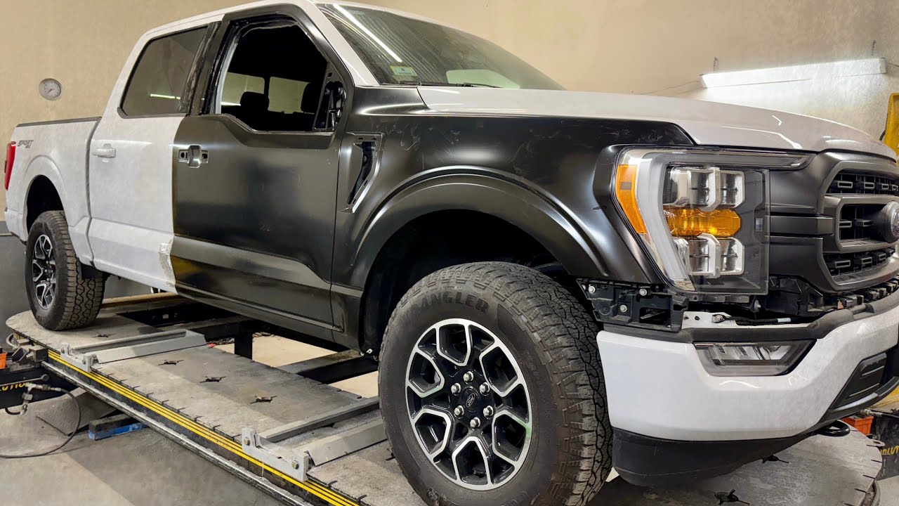 Fixing a Wrecked Ford F-150 From Auction. - YouTube