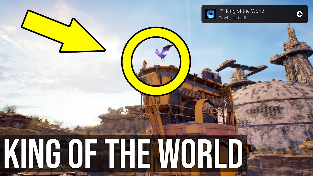King Of The World Trophy (Reach The Highest Point Of Harvest Ridge ...