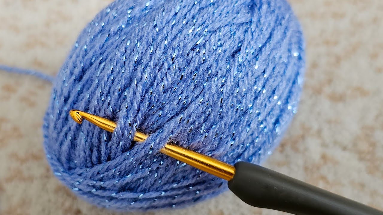 Look at this beauty! It is impossible not to admire the unique crochet ...