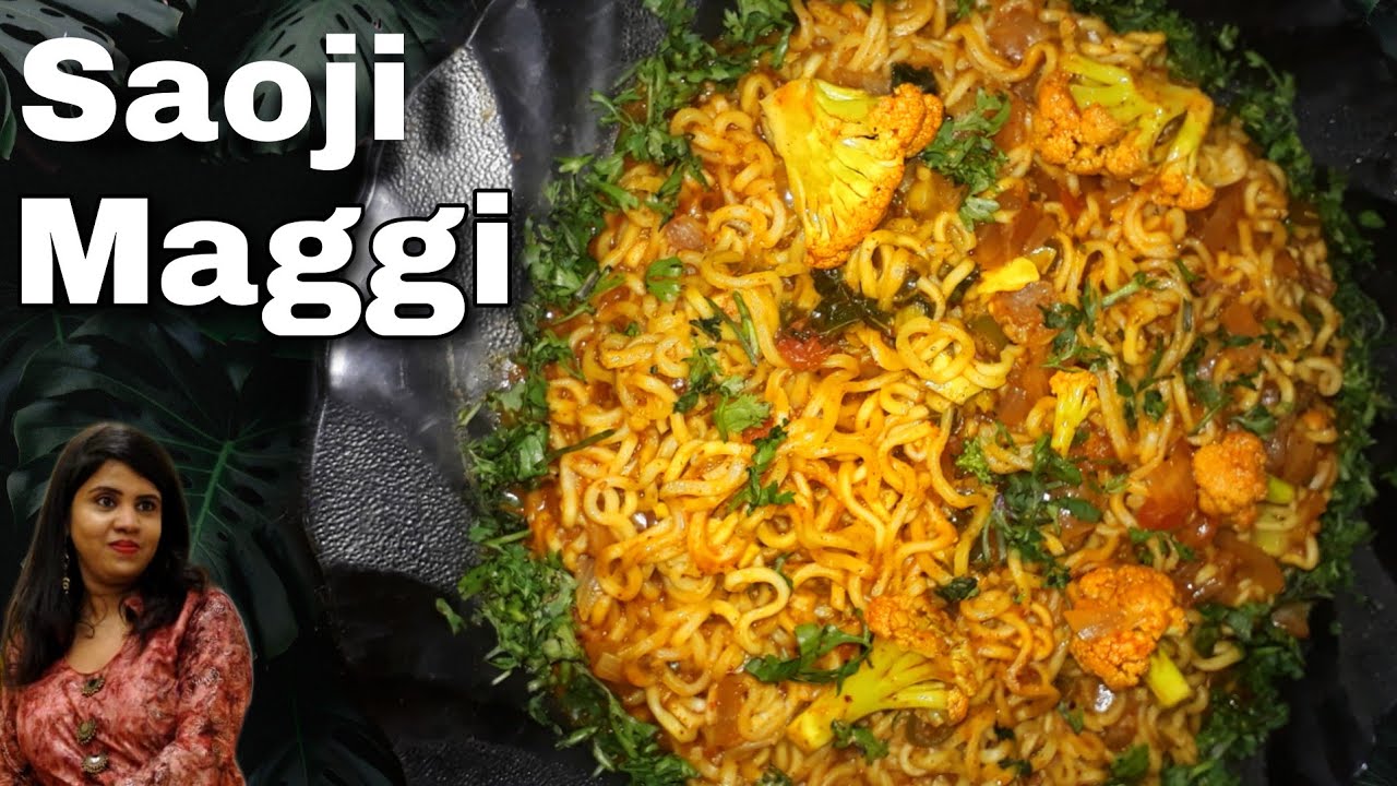 ||Nagpur special saoji masala MAGGI||😋 Yummy Spicy MAGGI for small ...
