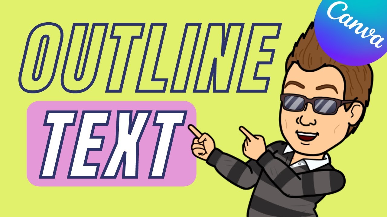 Outline Text In Canva Change Thickness And Colour YouTube Outline Text In Canva Change Thickness And Colour YouTube