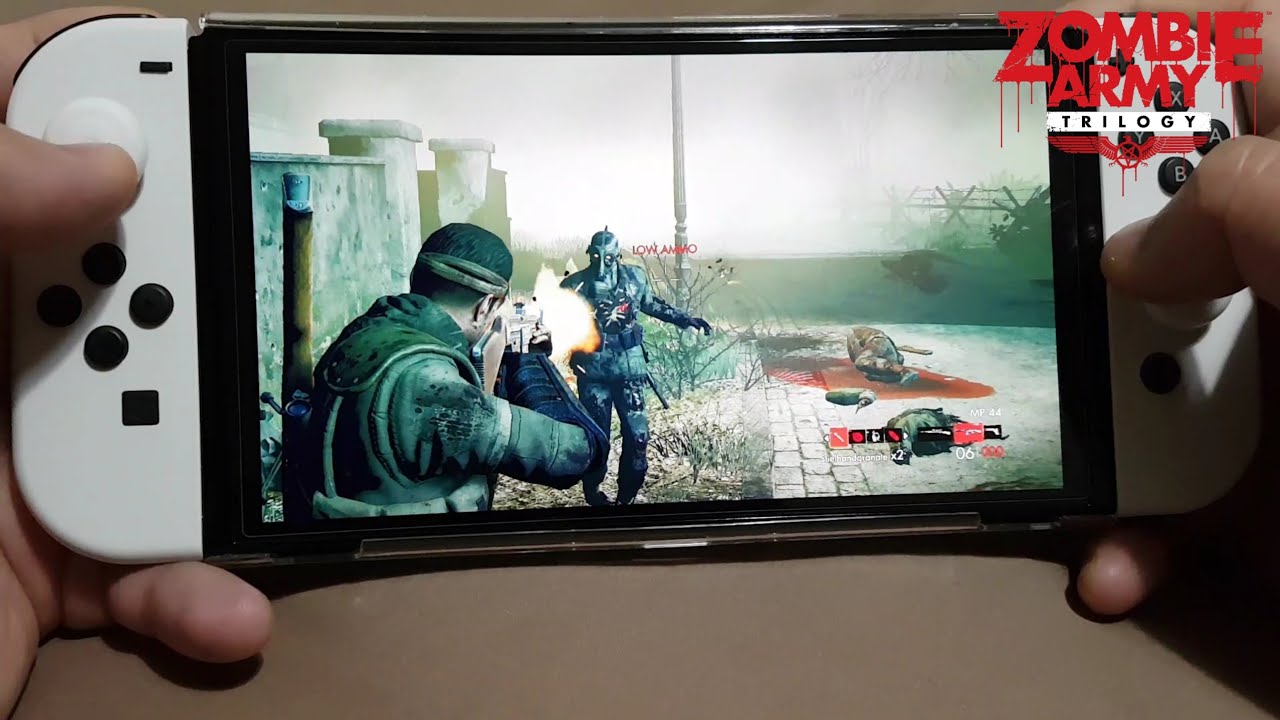 Zombie Army Trilogy on Nintendo Switch OLED - YouTube
