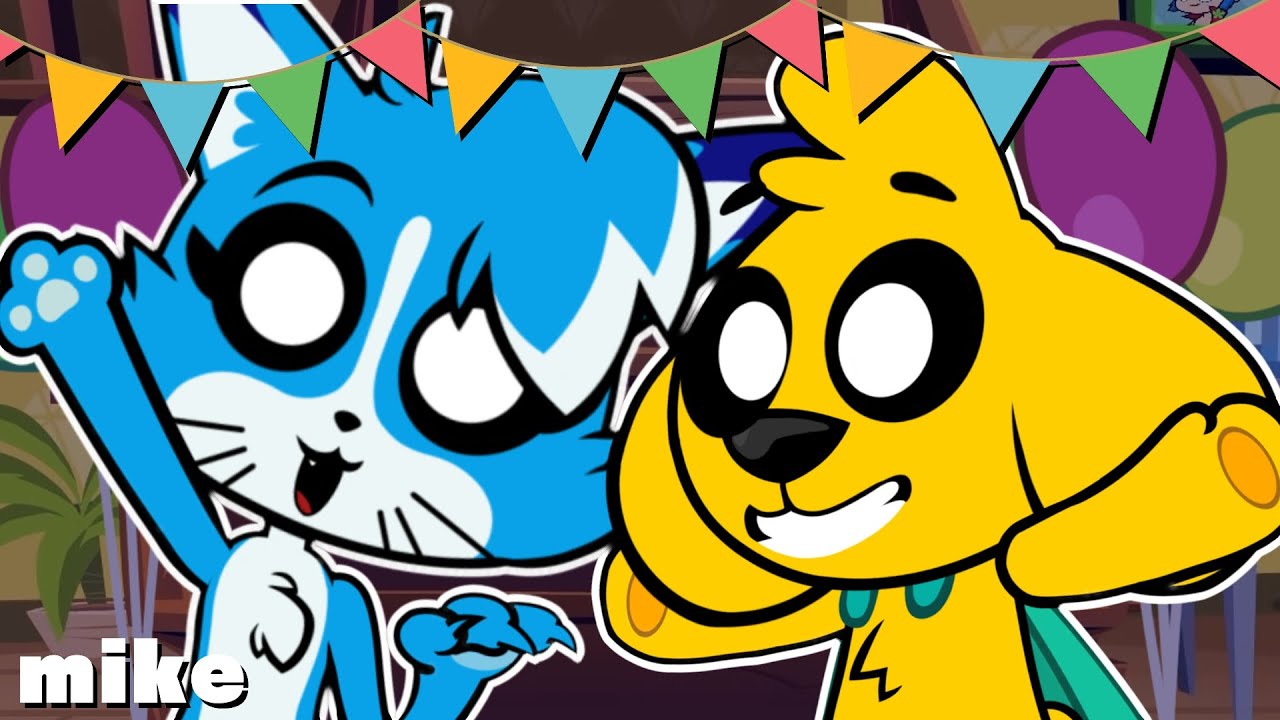 ESPECIAL: EL CUMPLEAÑOS DE MIKE 🎂🐶 LA FIESTA MAS ANIMAL 🎈EP 6 💎 MINI ...