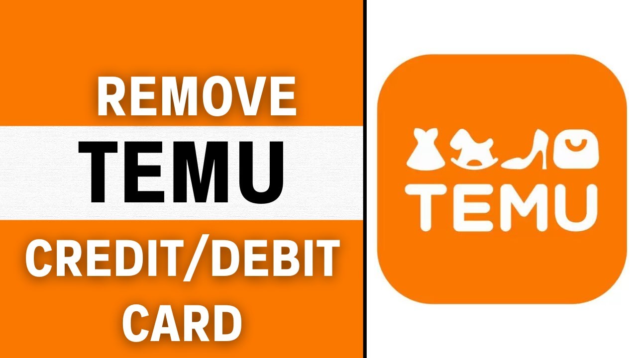 How to Remove Debit or Credit Card on Temu (EASY) - YouTube