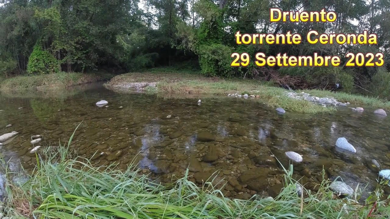Druento, torrente Ceronda 29 Settembre 2023 - Druento, Ceronda Torrent ...