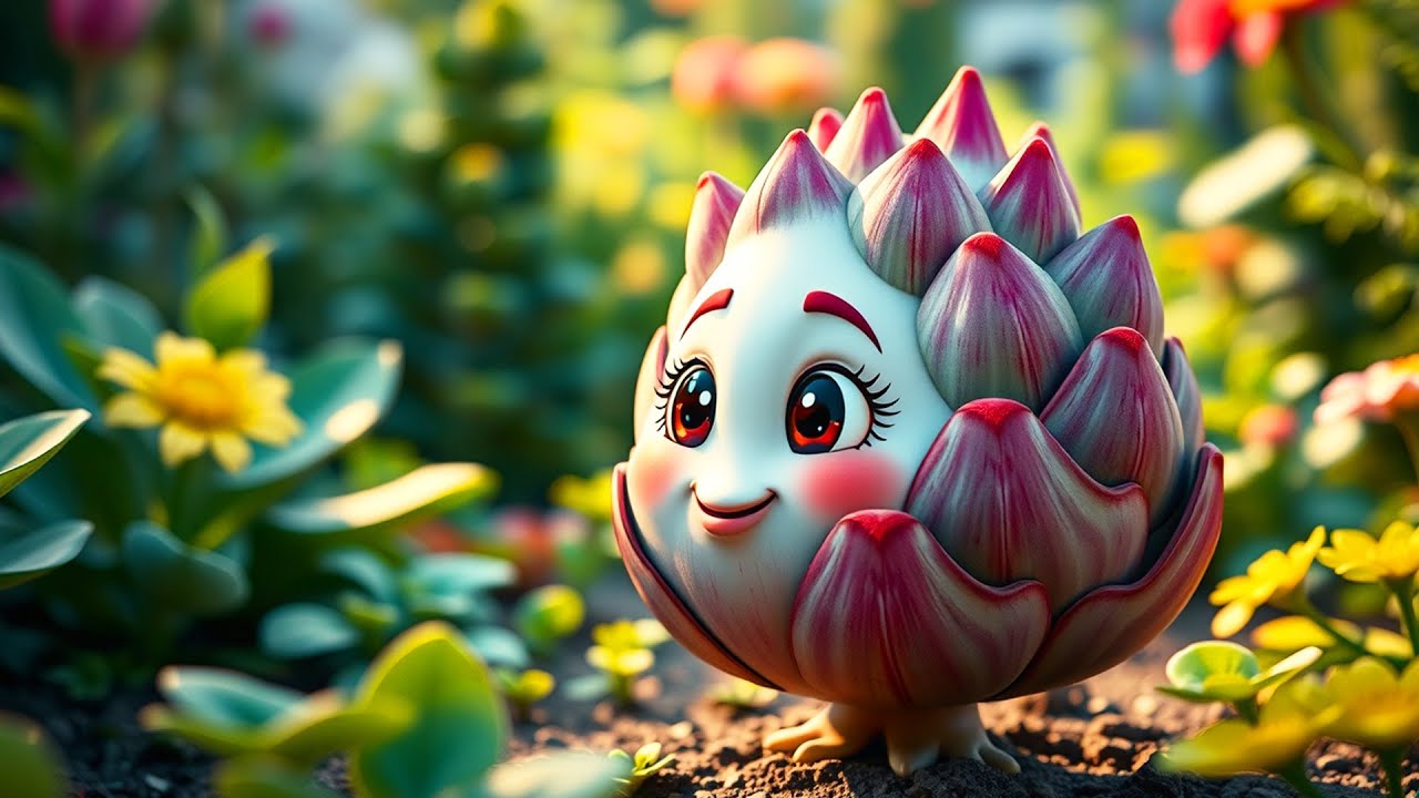 🌱🎶 Annie the Artichoke | Fun & Healthy Nursery Rhyme for Kids | Learn ...