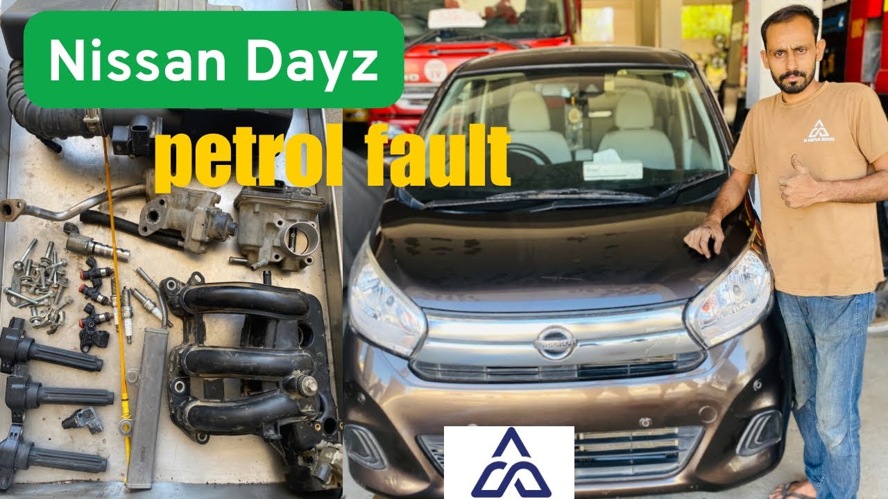 Nissan days petrol fault engine tunning. - YouTube