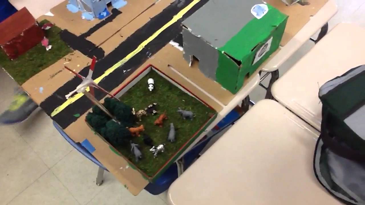 Spanish city project part 2 - YouTube