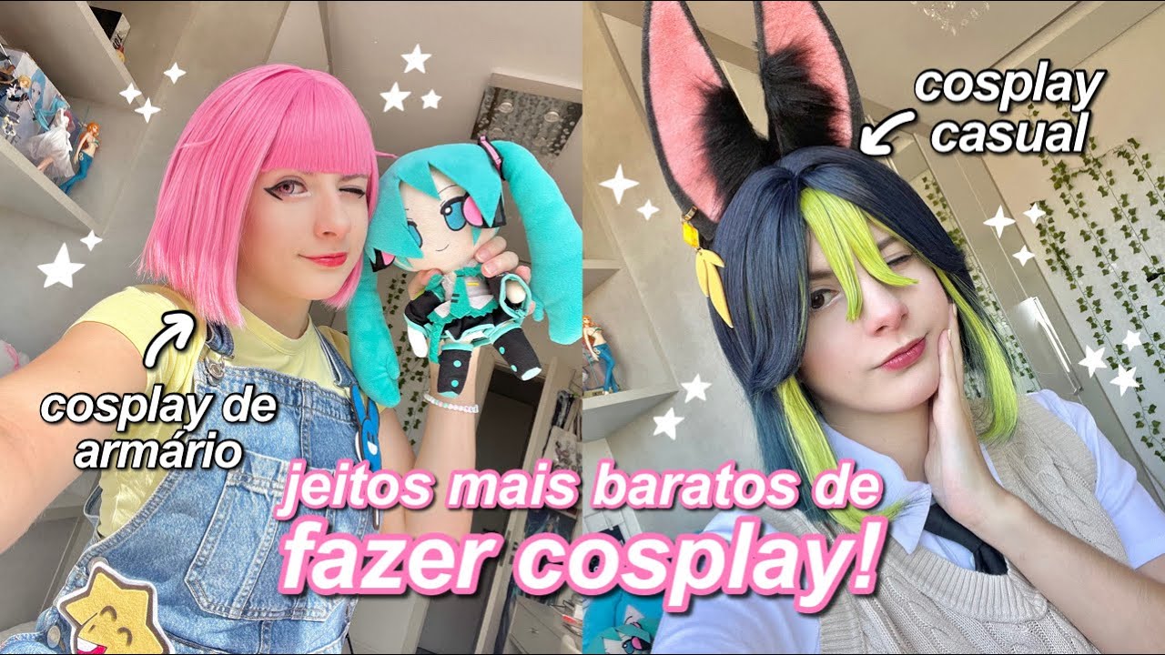 Jeitos mais fáceis e baratos de fazer cosplay! - YouTube
