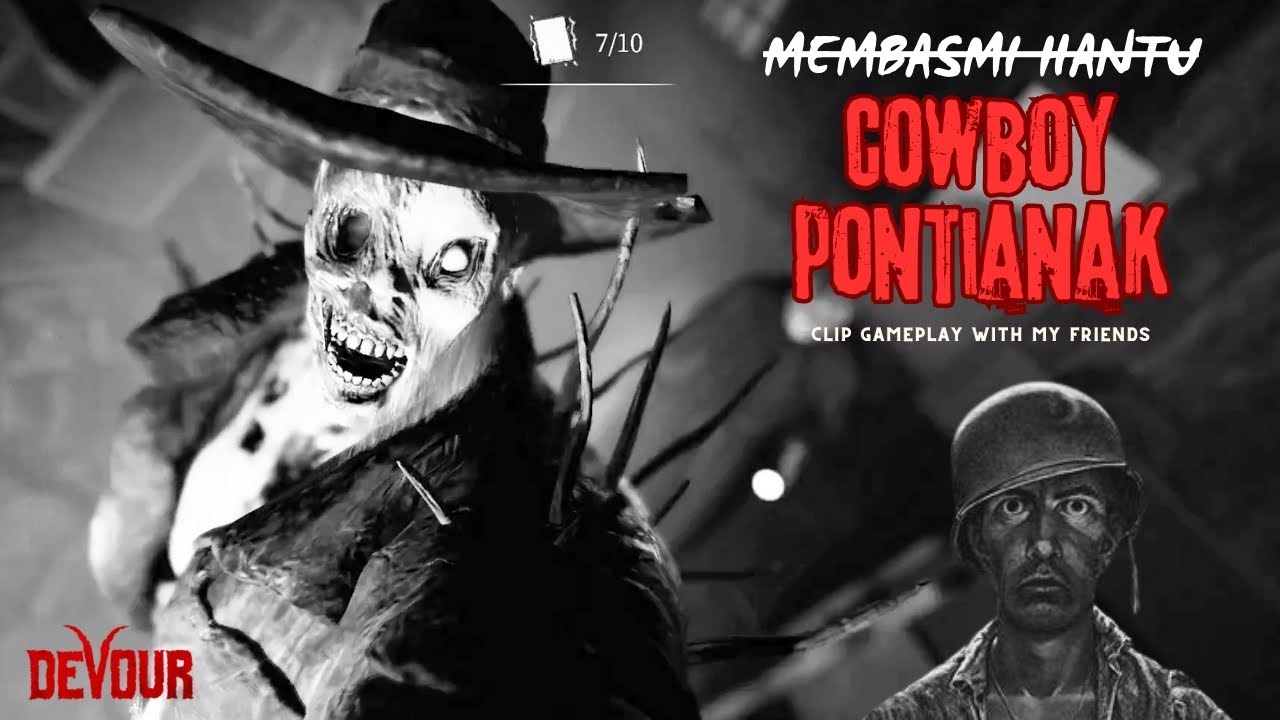 Hantu Cowboy Pontianak😱 #devour - YouTube
