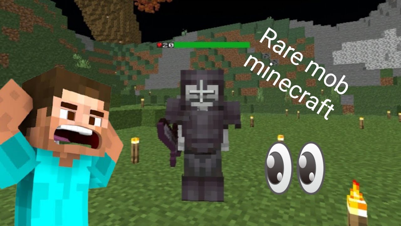 Rare mob minecraft / diamond skeleton - YouTube