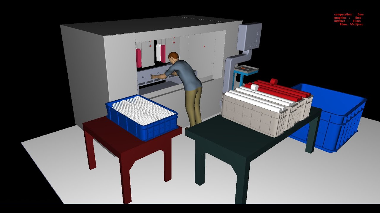 selected tasks Jack simulation - YouTube