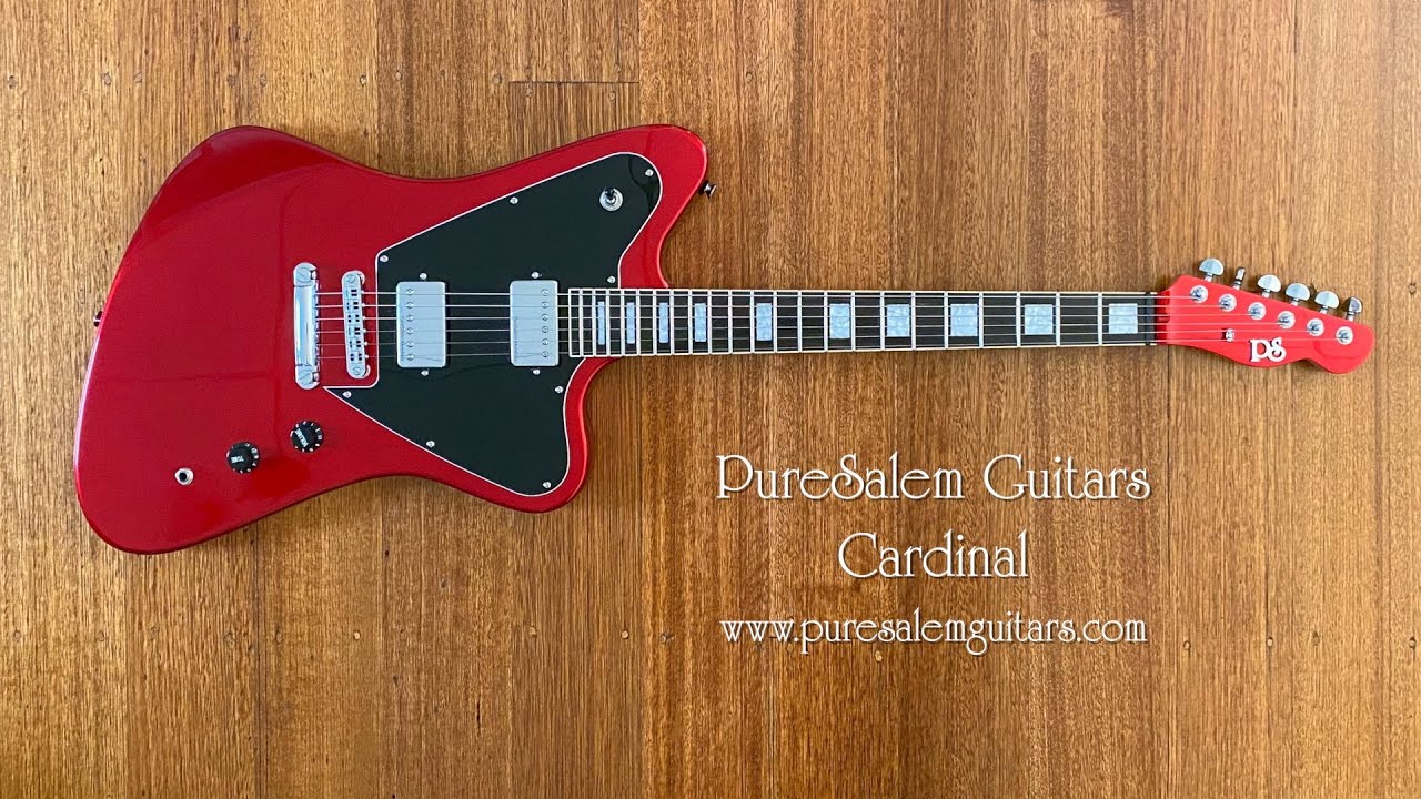 PureSalem Guitars: CARDINAL - No chat demo - YouTube