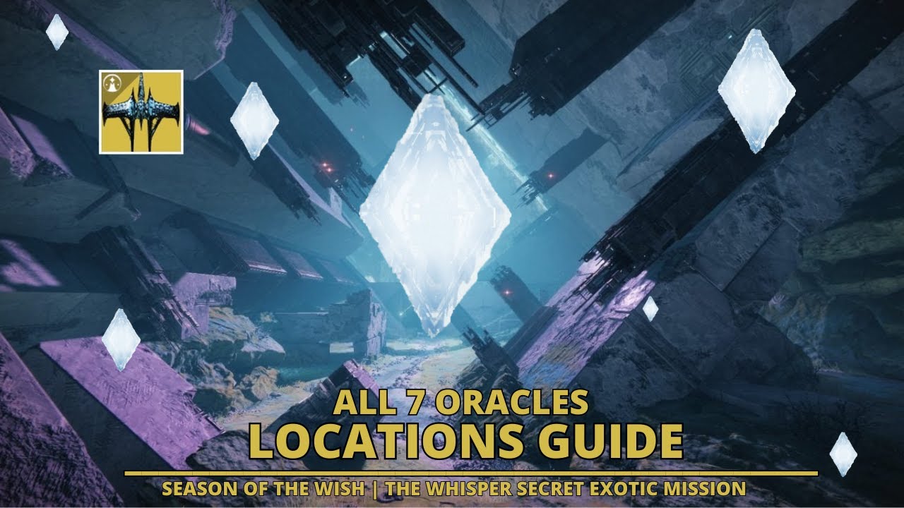 All 7 Oracles in The Whisper - (Oracular Seeker Triumph) [Destiny 2 ...