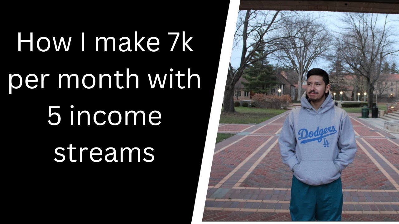 5 streams of income that make me 7K per month - YouTube