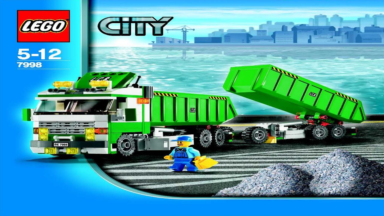 LEGO instructions - City - Traffic - 7998 - Heavy Hauler - YouTube