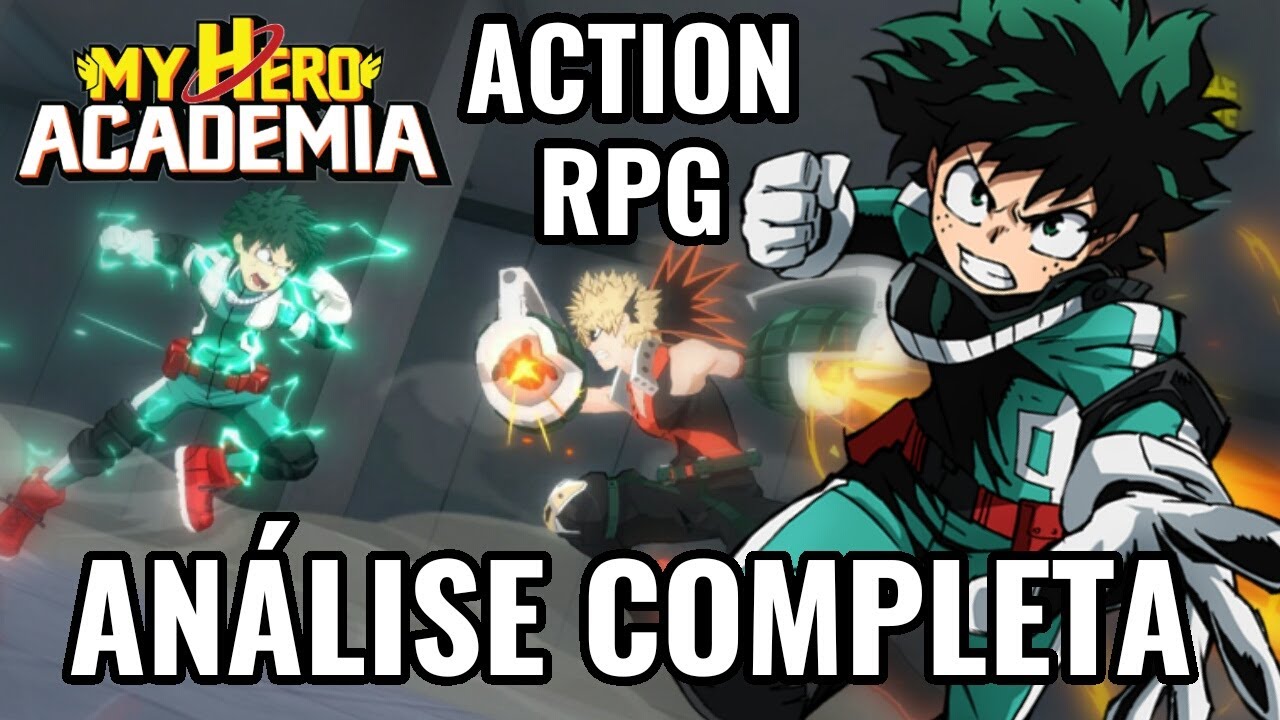 PRIMEIRA GAMEPLAY! NOVO GAME OFICIAL MY HERO ACADEMIA THE STRONGEST ...