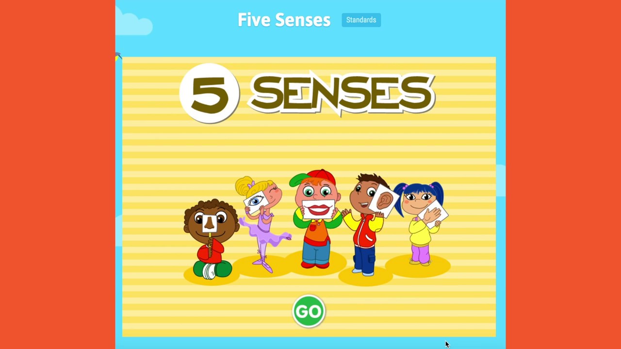 The Five Senses | ABCya game | Educational Videos For Kids - YouTube