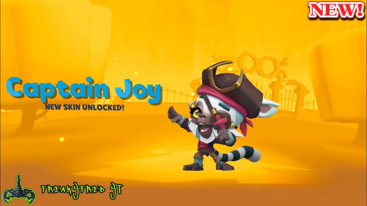 NEW: Joy the Lemur! (Captain Joy) | Level 1 - 20 💪 #zooba - YouTube