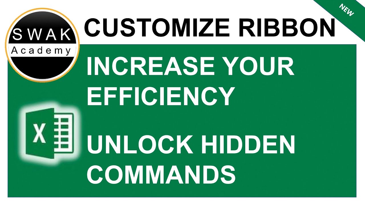 CUSTOMIZE THE RIBBON IN EXCEL UNLOCK THE HIDDEN COMMAND YouTube customize-the-ribbon-in-excel-unlock-the-hidden-command-youtube