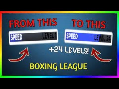 How To Level 1-40 Fast In Boxing League? - YouTube