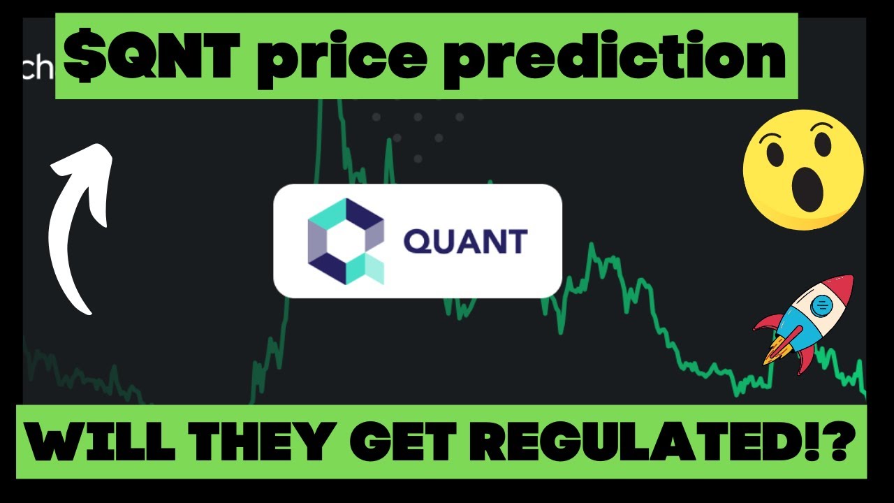 $QNT! Why quant can be the best coin for this coming bullrun! END OF ...