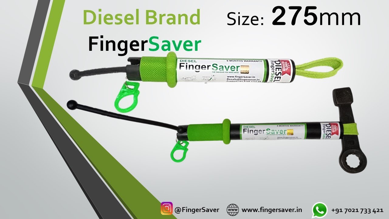 275mm Finger Saver Tool. - YouTube