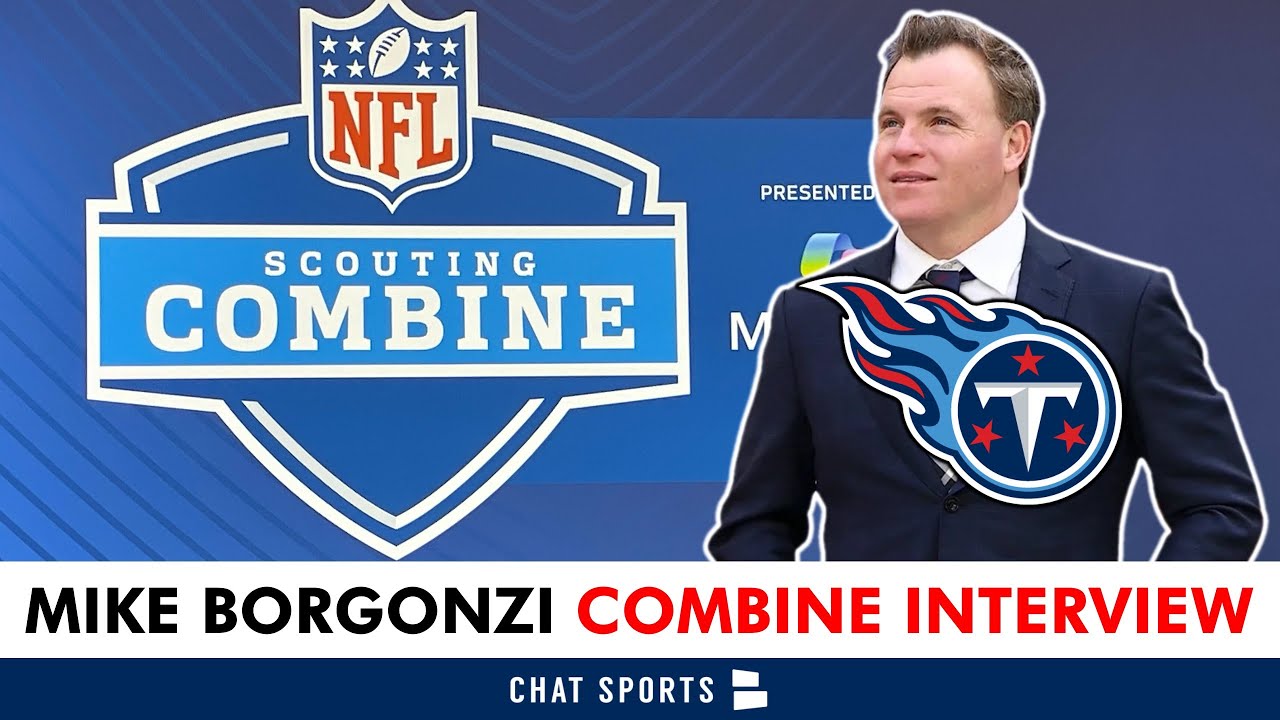 Titans OPEN FOR BUSINESS for #1 pick | Mike Borgonzi 2025 NFL Combine ...