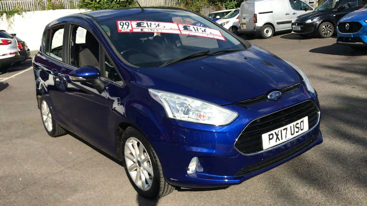 2017 Ford B-MAX TITANIUM NAVIGATOR - YouTube