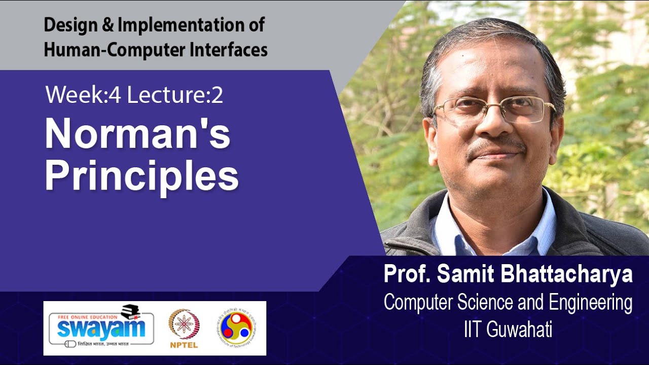 Lec 14: Norman's Principles - YouTube