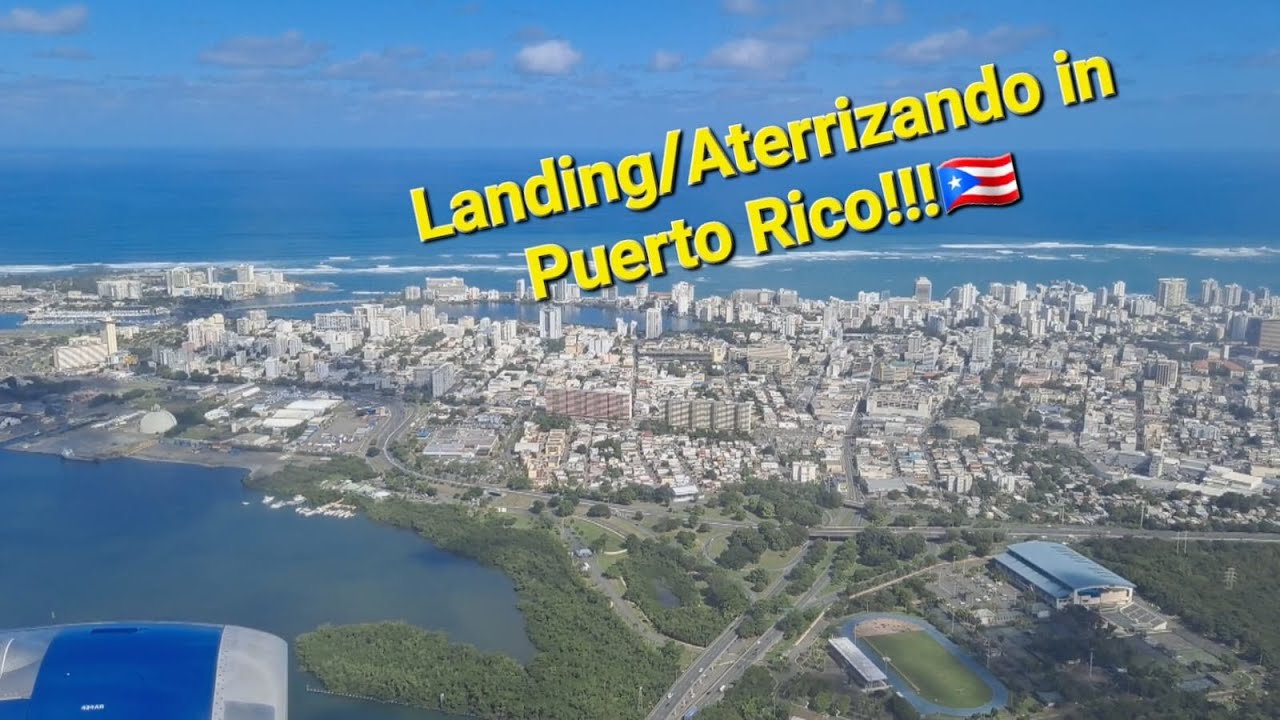 This will change your opinion of Puerto Rico forever💝🇵🇷 Landing in ...