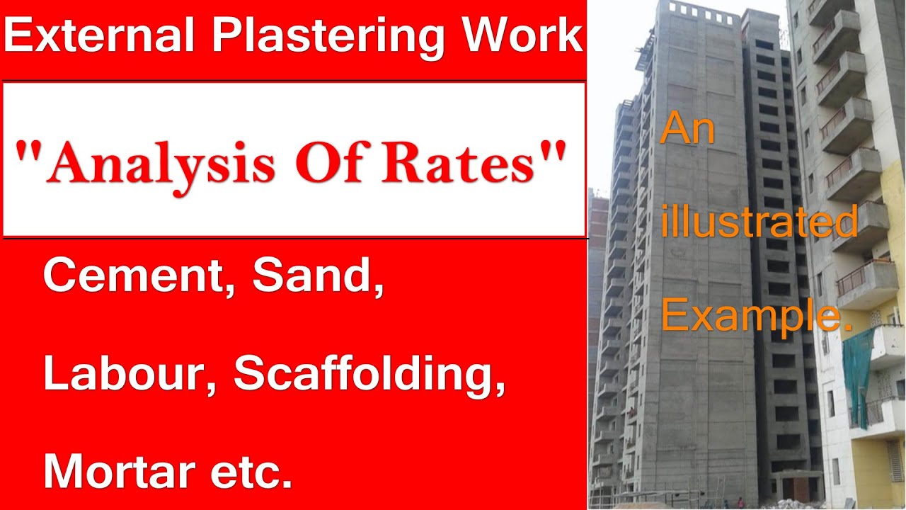 Cement Plaster : External Plaster : Plaster In Double Layer : Cement ...